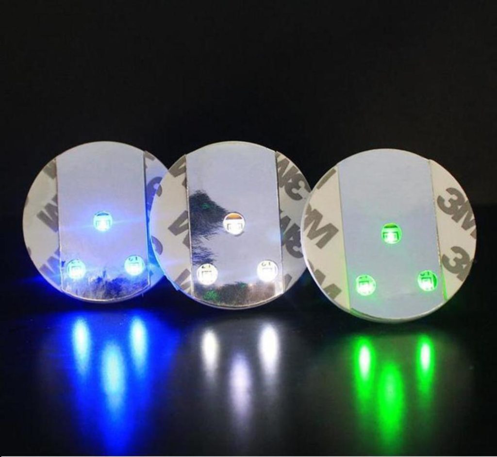 L.E.D Bottle Stickers (10 Pack) - Glow Products Canada